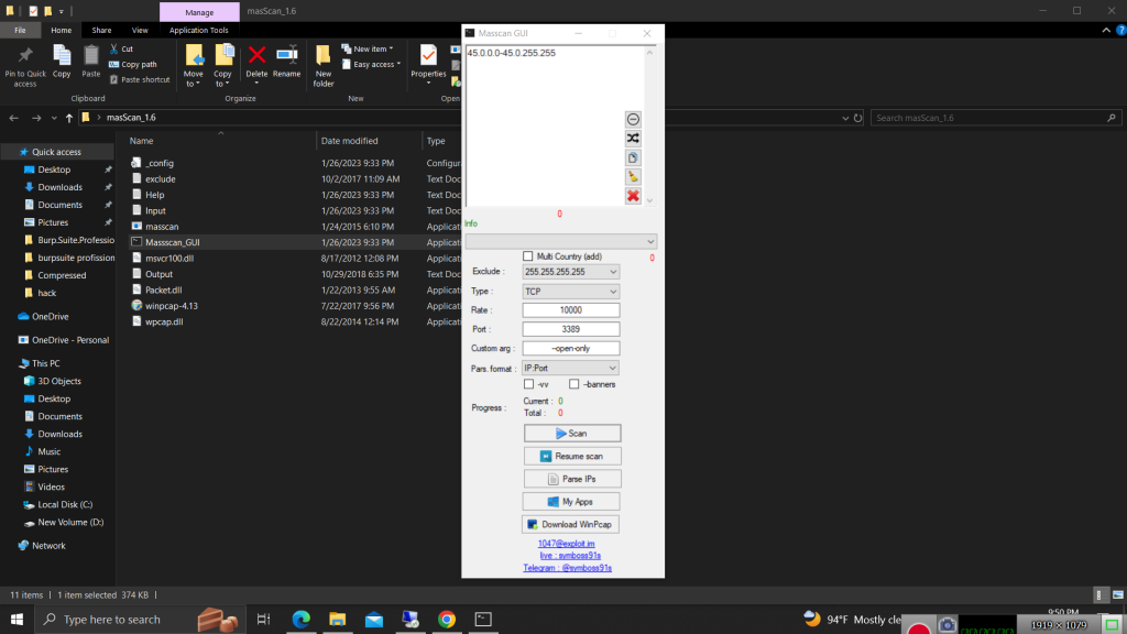 دانلود masscan ( ابزار اسکن آیپی ) - نیو آموز - آموزش هک و امنیت
